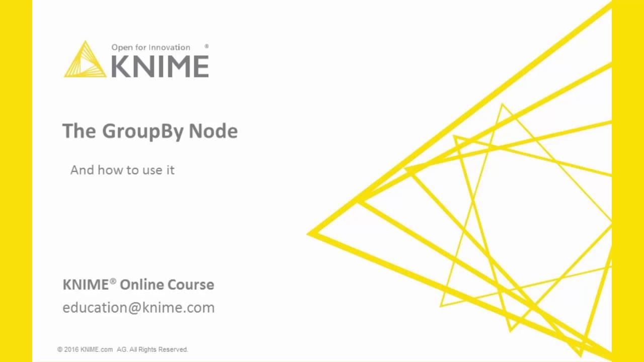 How To Count The Values In A Cluster With Group By Node Knime 2293