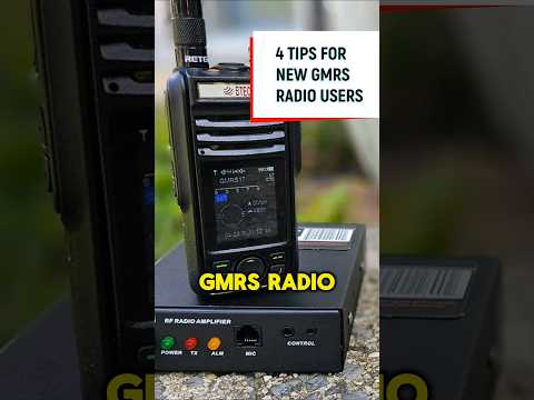 4 Tips for New GMRS Radio Users ☢️