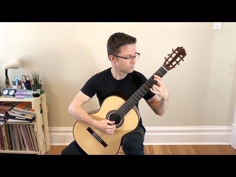 Giga by David Kellner & Lesson for Classical Guitar