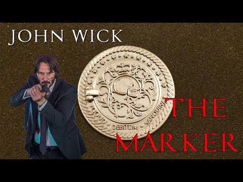 John Wick: Chapter 2 Blood Oath Marker (3D Printed Replica)