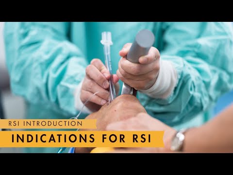 Rapid Sequence Induction & Intubation: Intro & Indications - MEDZCOOL