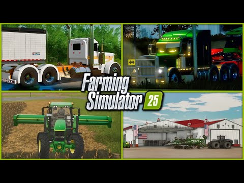 Farm Sim News - Lizard 379 with "EYES", Farming In Indiana Map, & JD Flail Mower | FS25