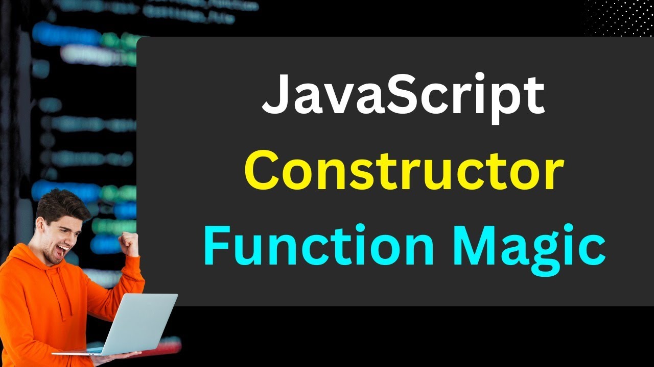 Create Multiple Objects from One Constructor Function in JS - Dream IT