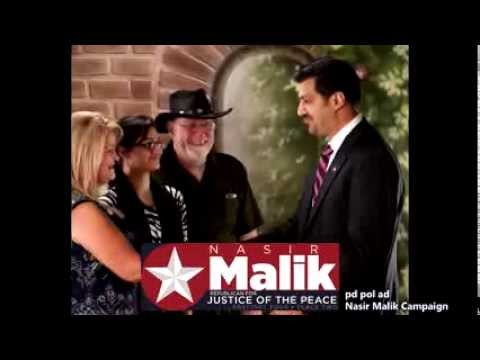 Nasir Malik - Republican for Justice of the Peace - Precinct 4 Place 2 - Republican Primary