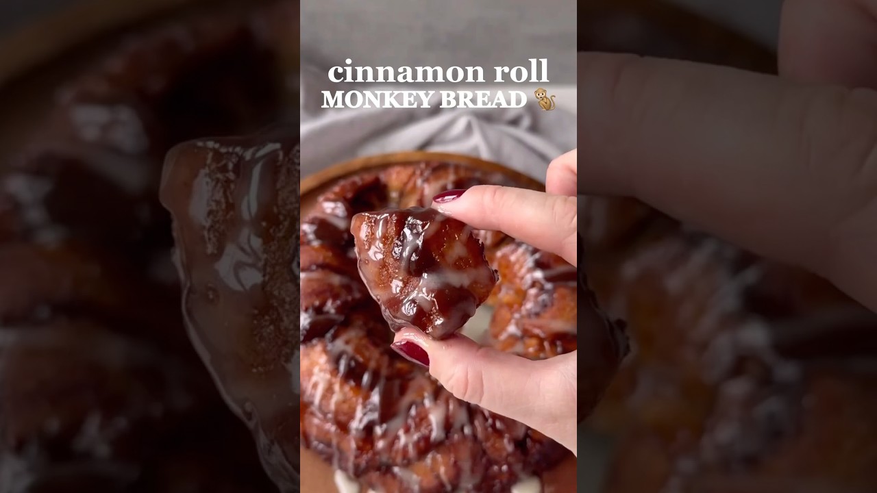 Cinnamon Roll Monkey Bread 🐒