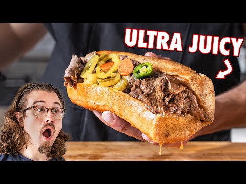 The Greatest Roast Beef Sandwich Ever (Italian Beef)