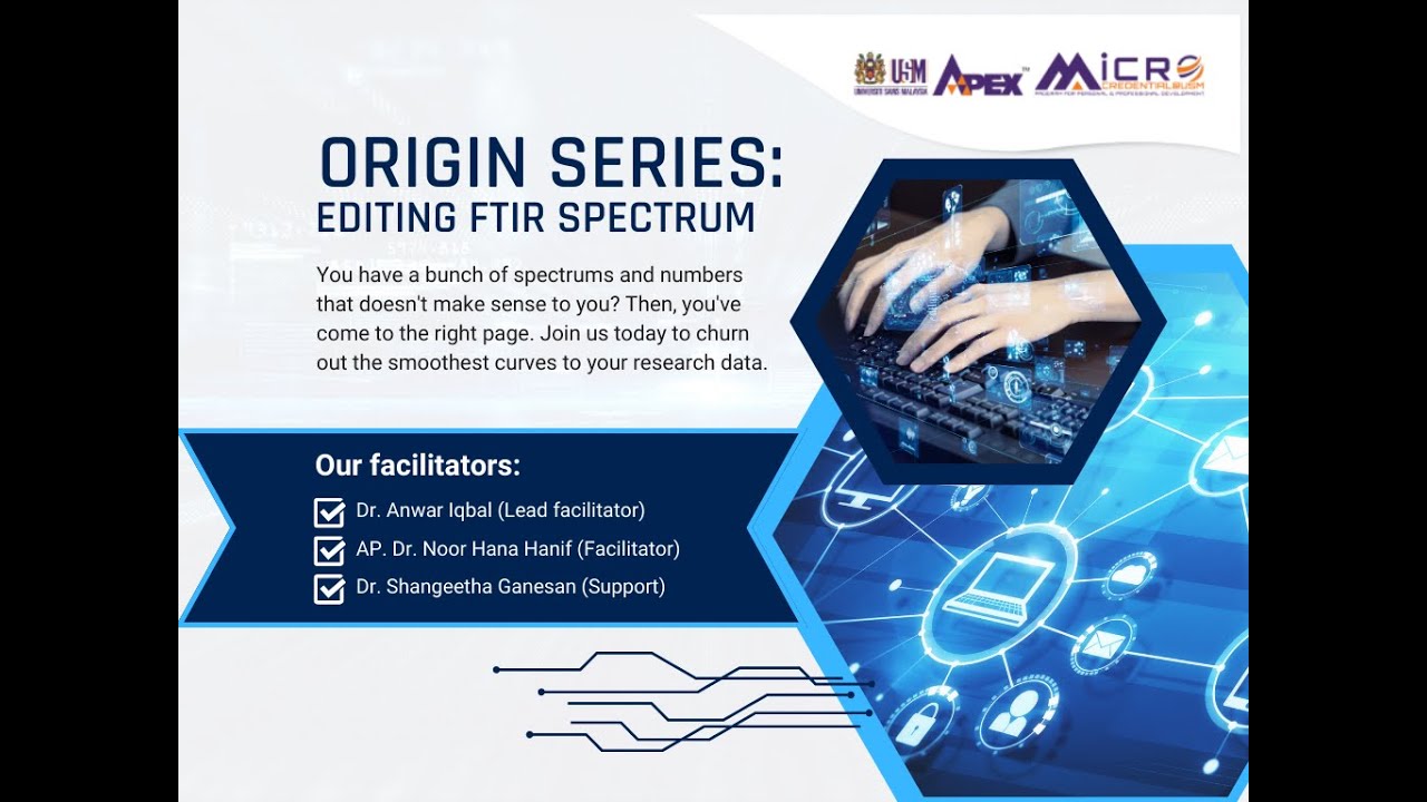 Origin Series: Editing FTIR Spectrum | Learning for Life