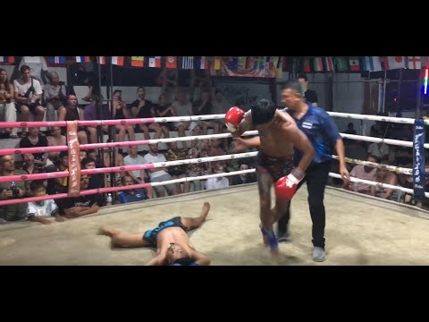 Muay Thai Fight | Singlek RittisakMuayThai vs Nayhuagolf PhanganMuayThai - 27 July 2022