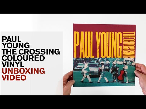 Paul Young / The Crossing 30th anniversary coloured vinyl LP - unboxed!