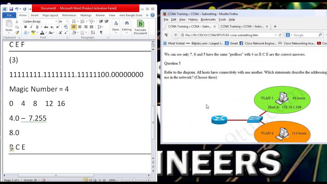 Solution Subnetting problem
