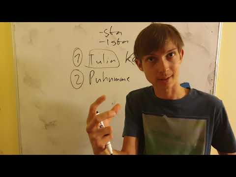 Elative case in Finnish