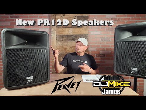 My New Peavey PR12Ds Powered Speakers