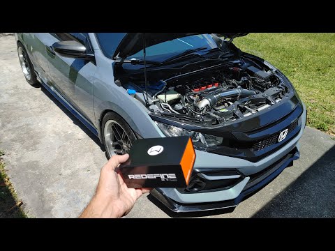 Big turbo first drive and 4 bar map sensor install civic fk7 sport hatchback