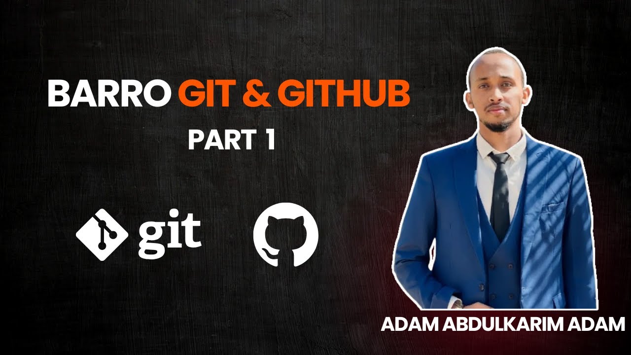 [Somali] Baro Git & Github #01 - Waa maxay Git & GitHub