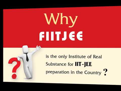 Why FIITJEE is the Only Institute of Real Substance.