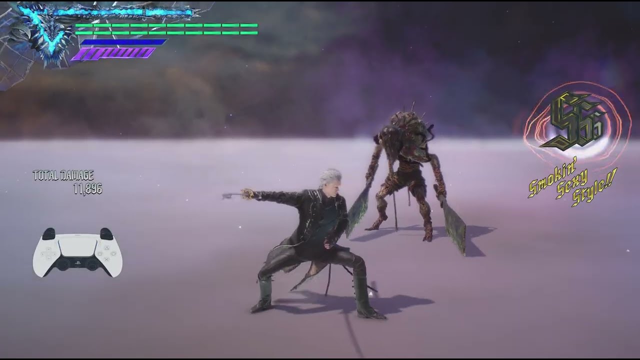 Devil May Cry 5 - Vergil Combo Practice 3