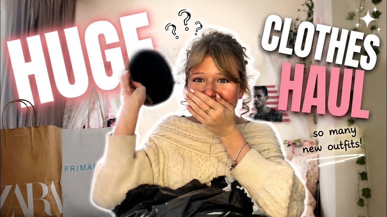 HUGE Clothes Haul 👀 Trying On Everything I Bought!!