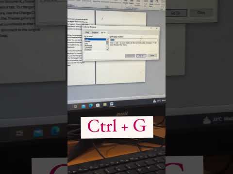How to delete extra or blank pages from MS-word #computer #2024 #shortcutkeys