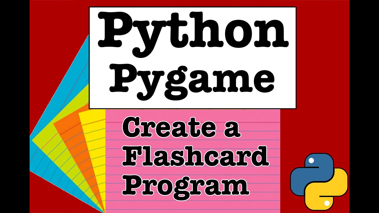 Python and Pygame: Creating a Simple Flashcard Program