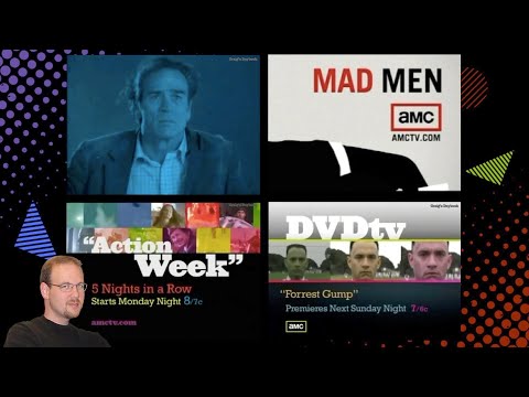 Retro 2008 - AMC Promos - Action Week, DVD TV, More - Cable TV History - Comments