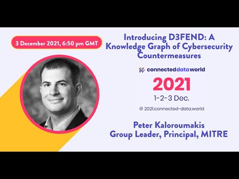 Introducing D3FEND: A Knowledge Graph of Cybersecurity Countermeasures | Peter Kaloroumakis | CDW21