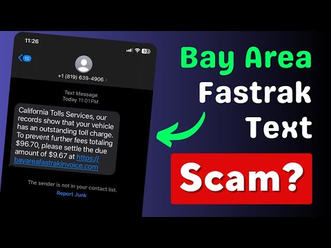 Bay Area Fastrak Text SCAM! Is Bayareafastrakinvoice.com Legit?
