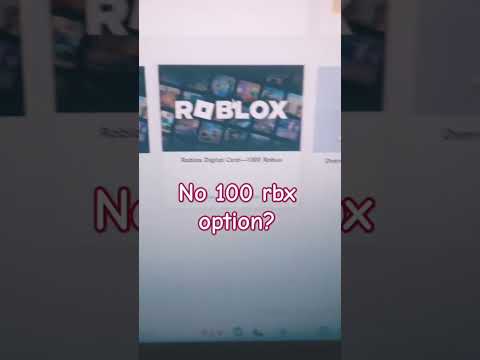 what to do if you don't have 100 rbx option in microsoft rewards!