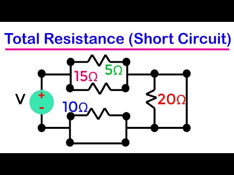 05 - How to find the Equivalent Resistance of a Short Circuit #Easyway