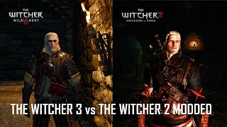 The Witcher 2 Modded and The Witcher 3 graphics comparison at The ...