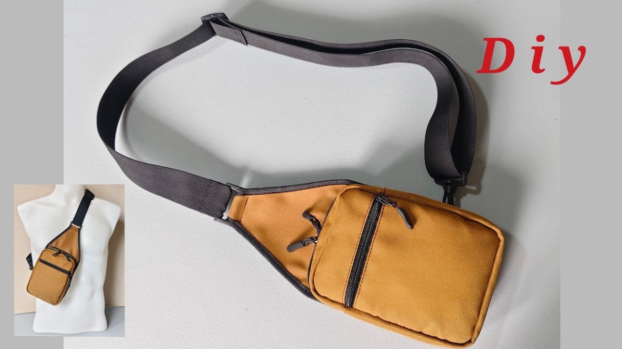 ☀SLING BAG DIY / SLINGBAG SEWING TUTORIAL