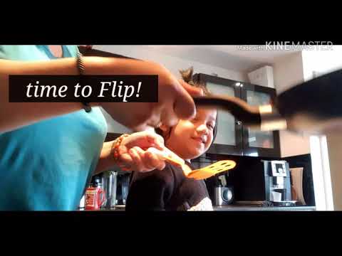 Scrambled eggs - Daniel's version | MummyDee & LilDaniel kitchenette