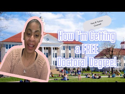 How Iām Getting a FREE Doctoral Degree š©š½āš #students #education #college