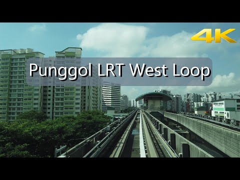 Punggol LRT West Loop Service C [Singapore] 4K Osmo Pocket