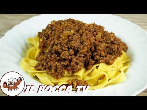 676 - Ragù camera di commercio...ti sparisce l'occhio guercio! (ricetta originale ragù bolognese)