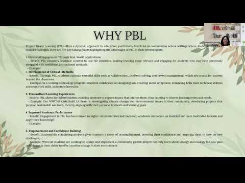 Defined Learning In-Action (9-12): LAUSD Showcases How PBL Enhances Engagement and Life Skills