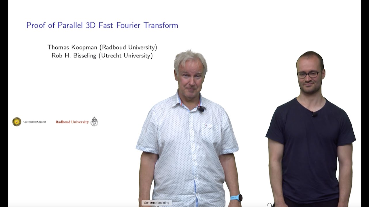Proof of Parallel 3D Fast Fourier Transform