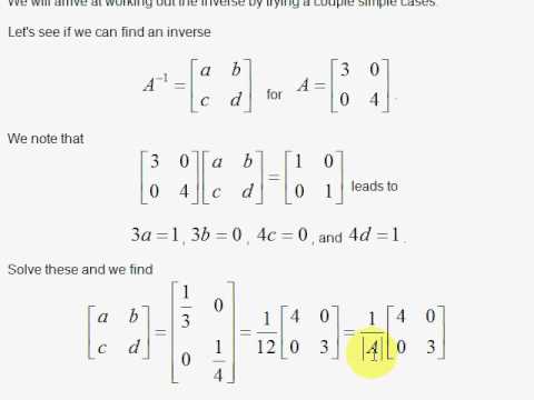 J1. Fun with Matrices