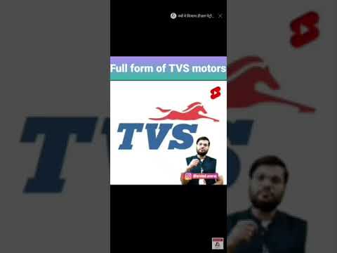Full form of TVS motors Pvt ltd!!