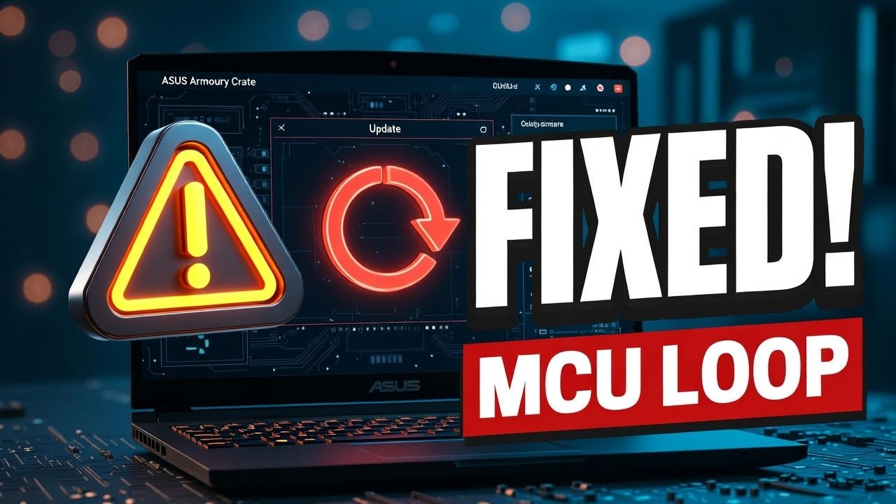 How to Fix MCU Firmware Update Loop in Armoury Crate 2026