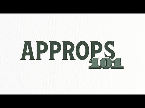 Approps 101 - Defense Subcommittee Chairman Calvert & Interior Subcommittee Chairman Simpson