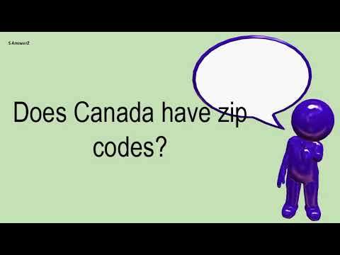 Does Canada Have Zip Codes?