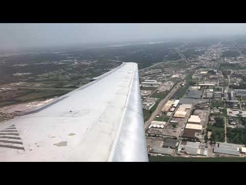 American Airlines MD-80 - Approach and Landing in Wichita (KICT)