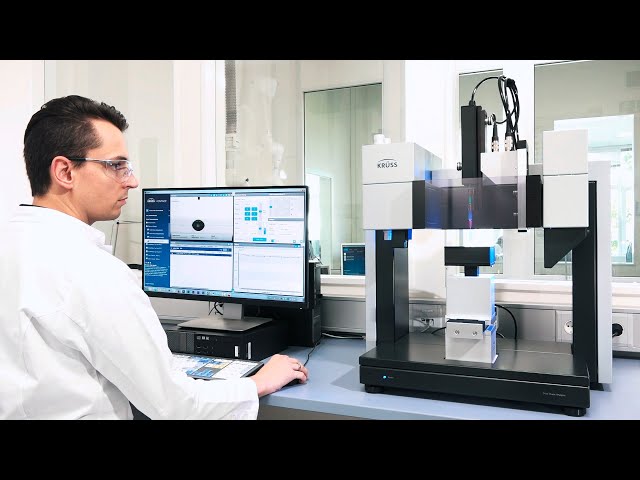 Contact Angle Measurement System - Contact angle meter Optical ...