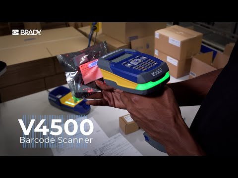 Brady V4500 Barcode Scanner | Overview