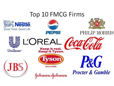 World's top10 FMCG Firms | top 10 fmcg companies in the world | Top 10 fmcg brands in the world