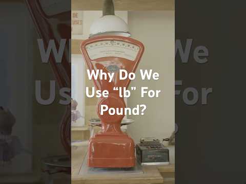 Things To Know About Why We Use "lb" For POUND #facts