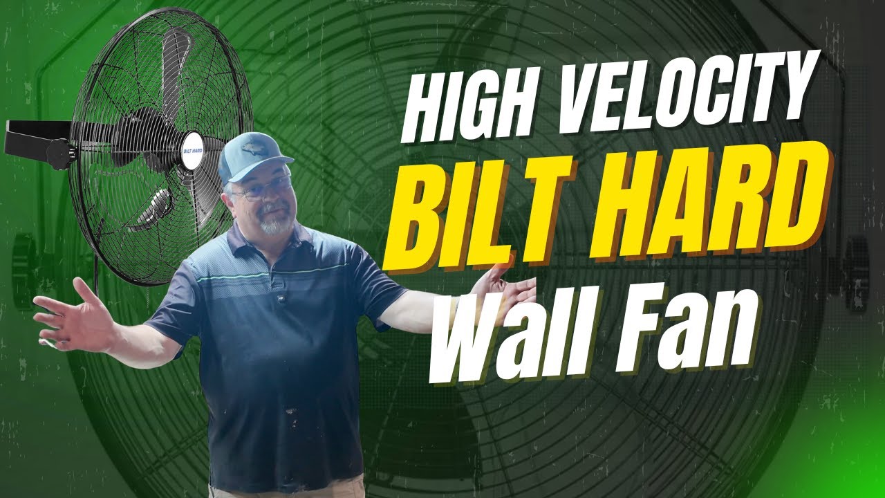 BILT HARD 14” High Velocity Fan – Full Setup & Review
