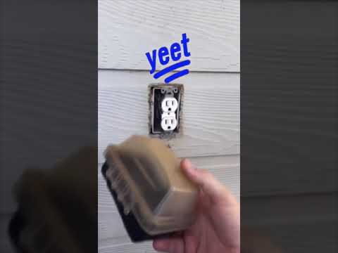 Easy Outdoor Outlet Upgrade