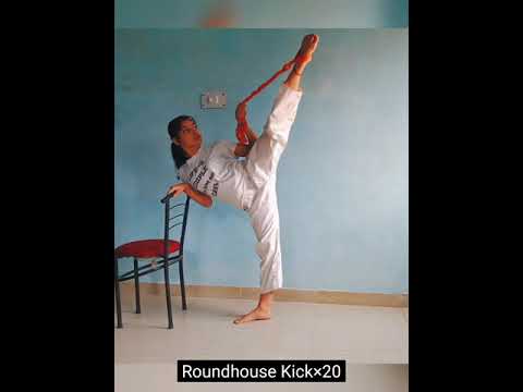 Do these Exercises to Improve Your Kicks & Balance🥋 #shorts