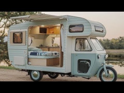 2026 Funslinger Camper Tricycle – The Wildest Electric Adventure Vehicle Yet!"